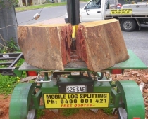 Mobile Log Splitting & Wood Cutting - Adelaide, Barossa, Hills