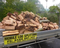 Mobile Log Splitting & Wood Cutting - Adelaide, Barossa, Hills
